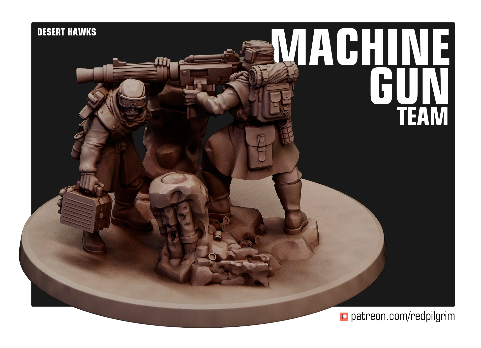 Desert Hawks Machine Gun – Red Rogue Studios
