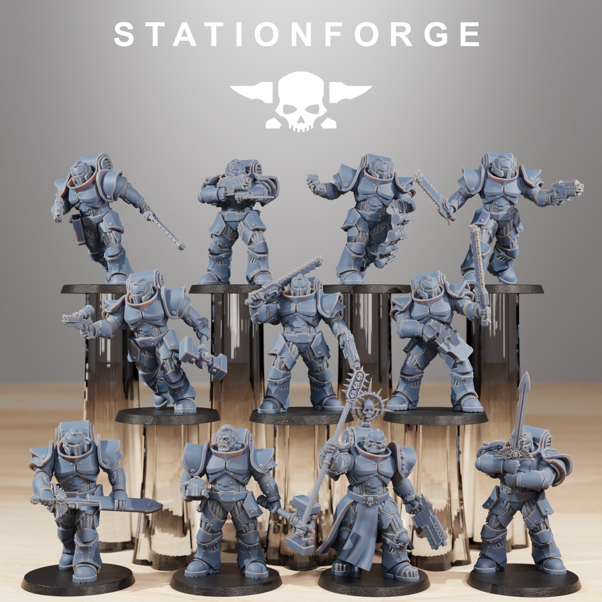 Socrates Legion Melee Infantry (11 Models)+Base(s) by StationForge | 8 ...